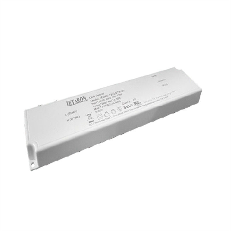 85W Ultra Thin Led Driver , Led Light Transformer 12v Dc For Mirror ...